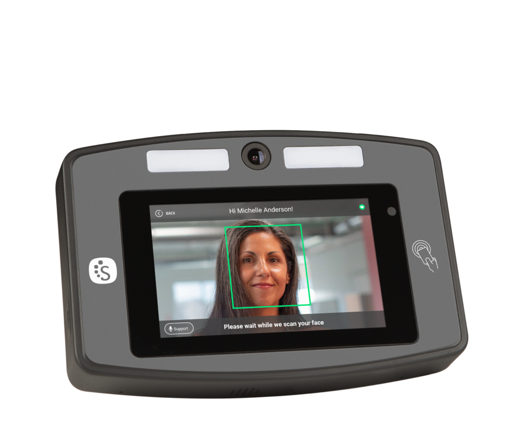 FE2000 Touch-Free Voice Control and Facial Recognition Time Clock ...